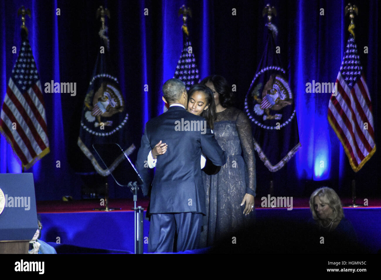 January 10, 2017 - Chicago, IL, USA - U.S. President Barack Obama gave ...