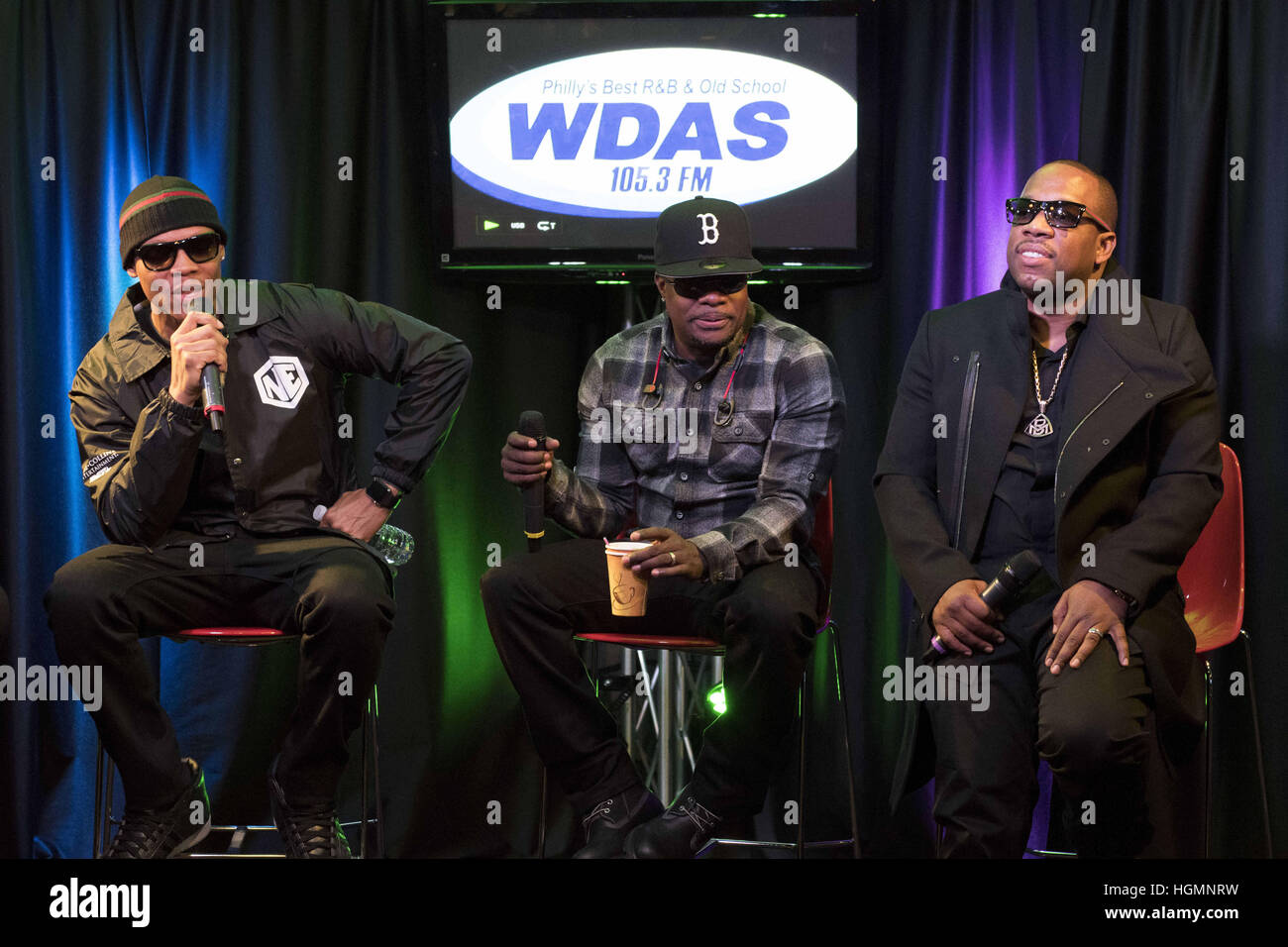 Philadelphia, Pennsylvania, USA. 11th Jan, 2017. RONNIE DEVOE, RICKY ...