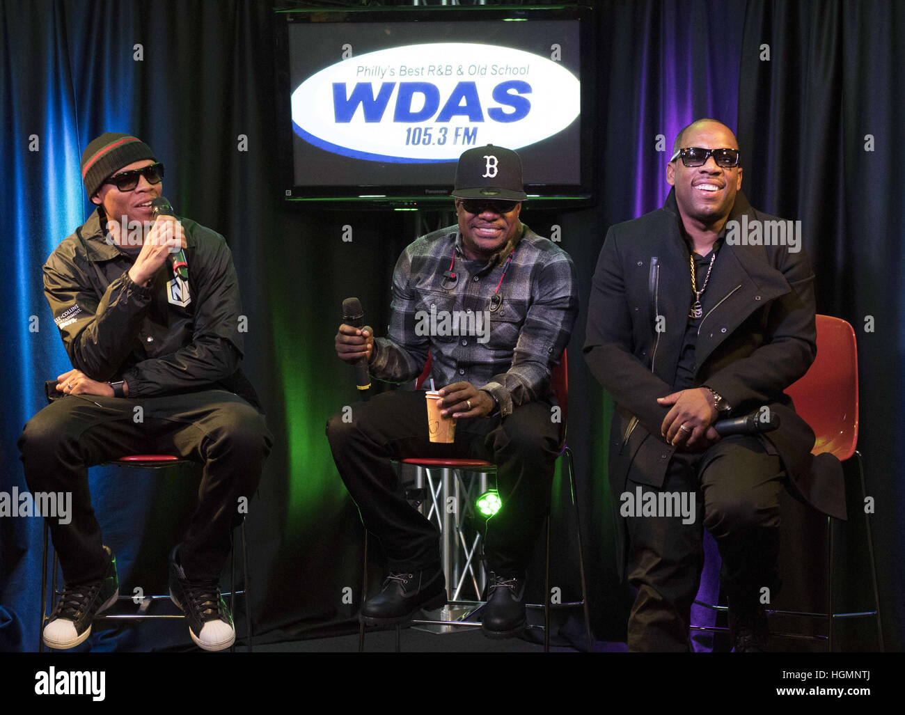 Philadelphia, Pennsylvania, USA. 11th Jan, 2017. RONNIE DEVOE, RICKY ...