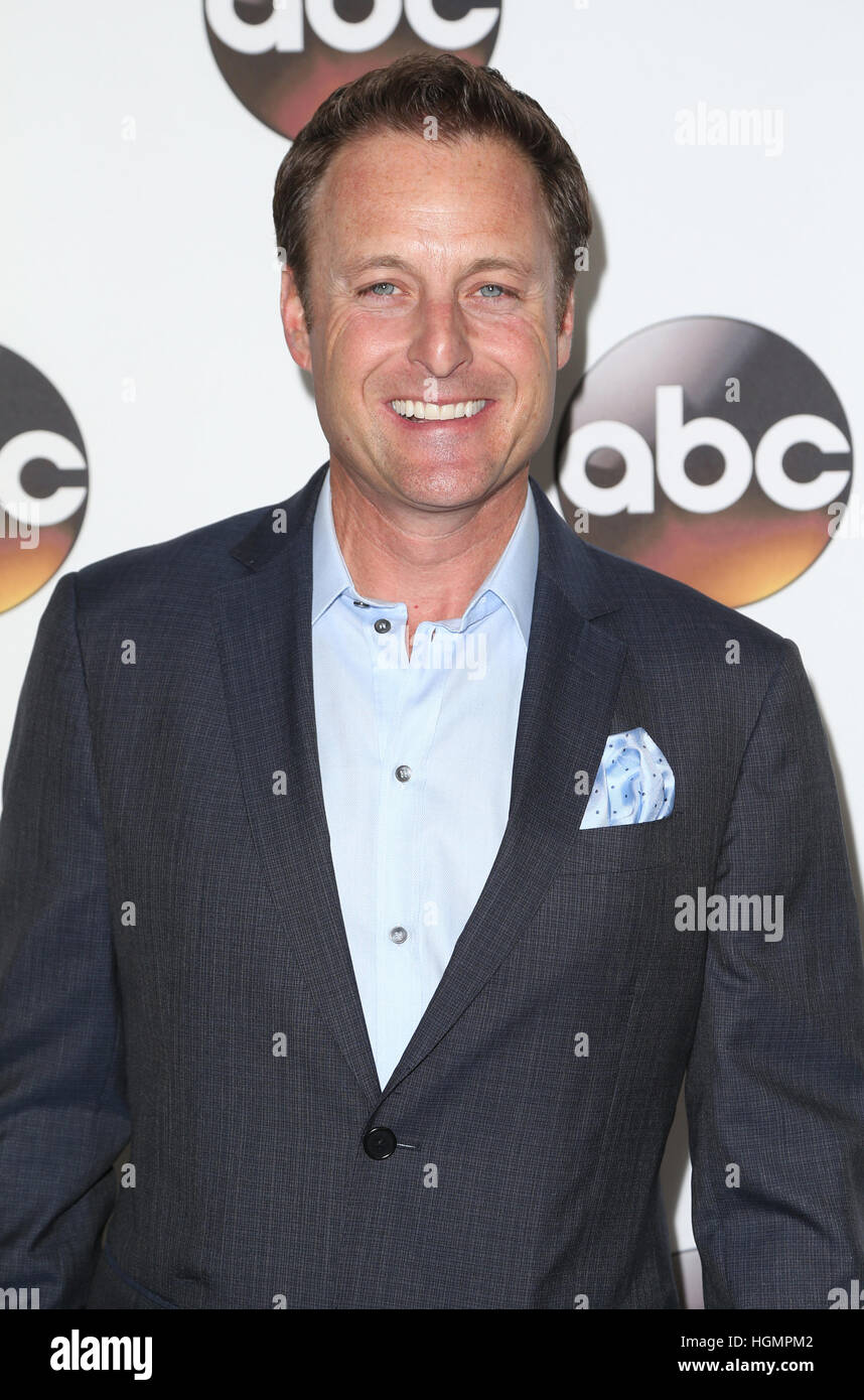 Pasadena, USA. 10th Jan, 2017. Chris Harrison at the Disney ABC ...