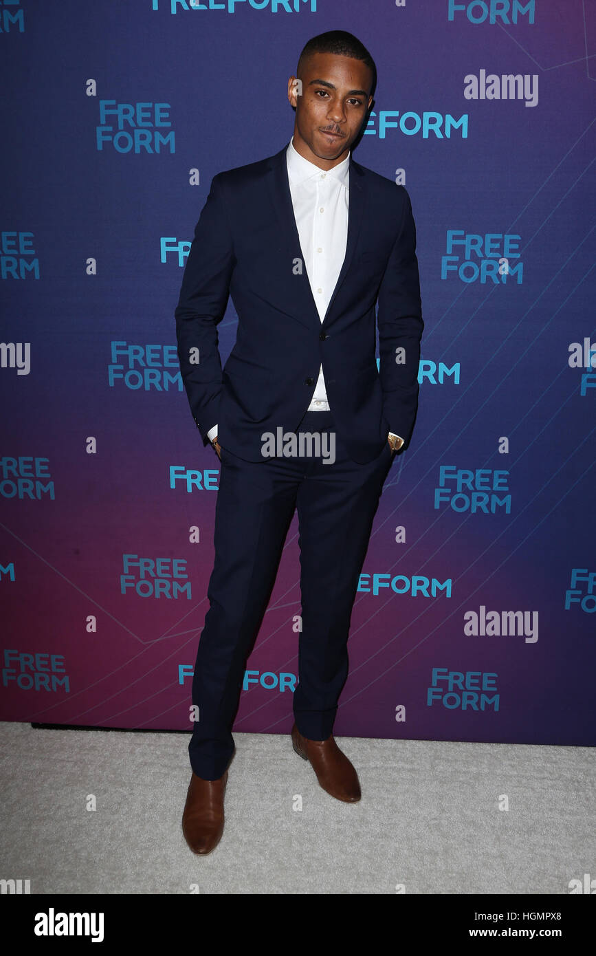 Pasadena, USA. 10th Jan, 2017. Keith Power at the Disney ABC Television ...