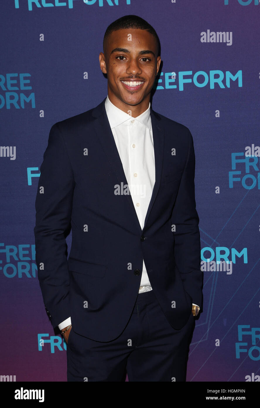 Pasadena, USA. 10th Jan, 2017. Keith Power at the Disney ABC Television ...