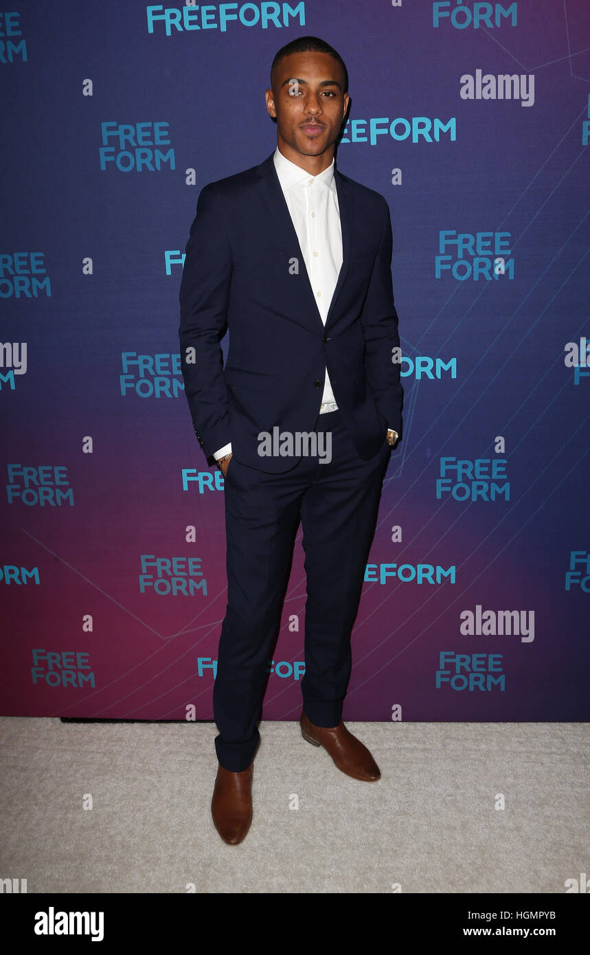 Pasadena, USA. 10th Jan, 2017. Keith Power at the Disney ABC Television ...