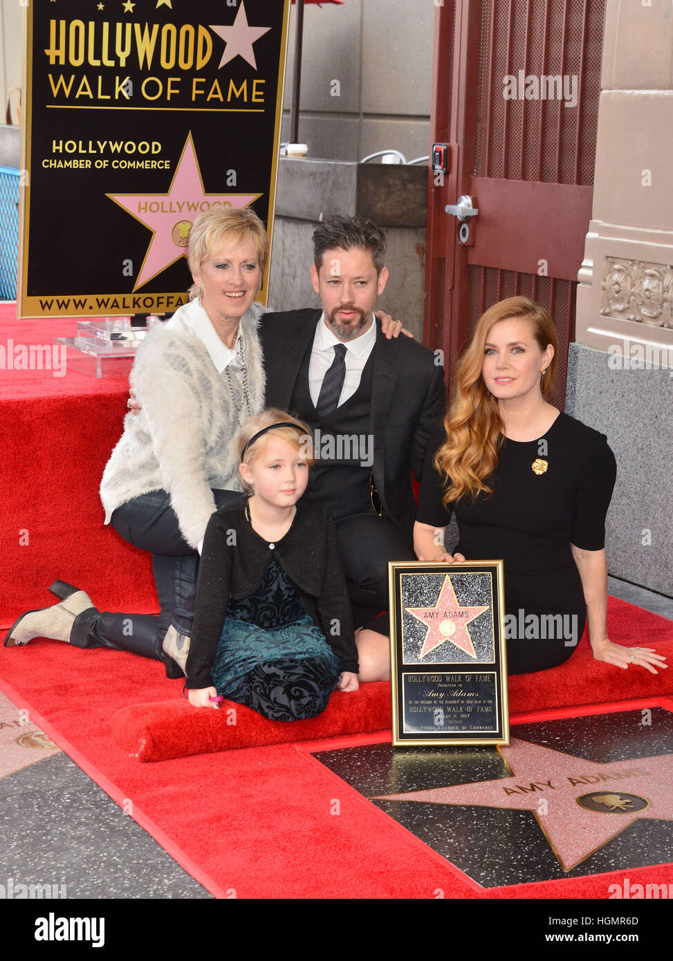 Los Angeles, USA. 11th Jan, 2017. Amy Adams Star 026 husband, with ...