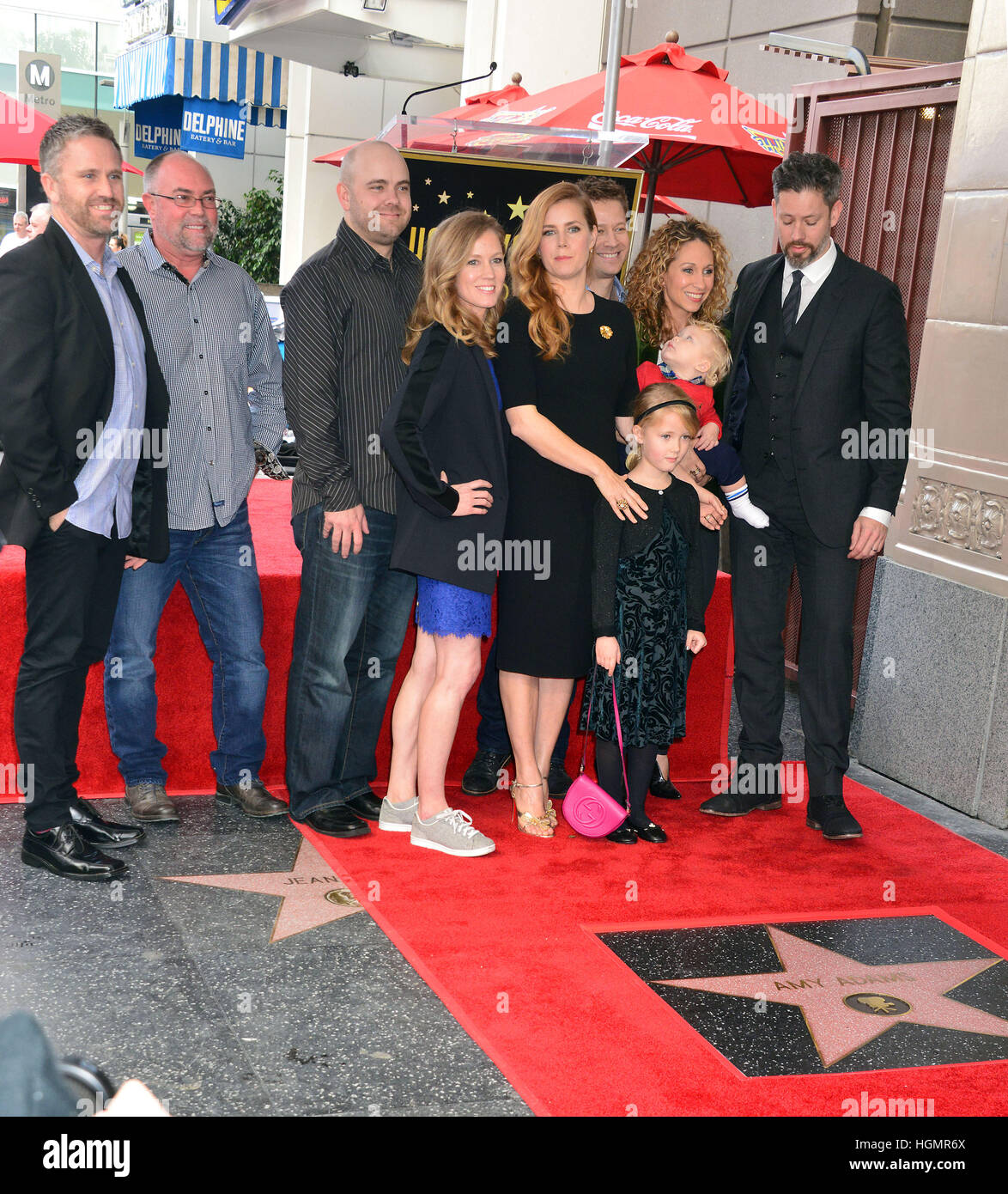 Los Angeles, USA. 11th Jan, 2017. Amy Adams Star 039 family Amy Adams ...