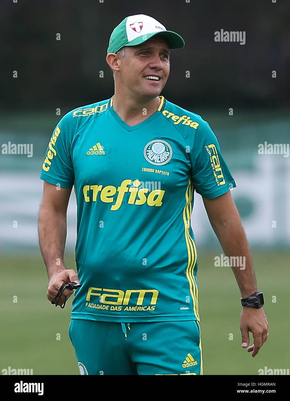Sao Paulo, Brazil. 11th Jan, 2017. Coach Eduardo Baptista, the SE ...