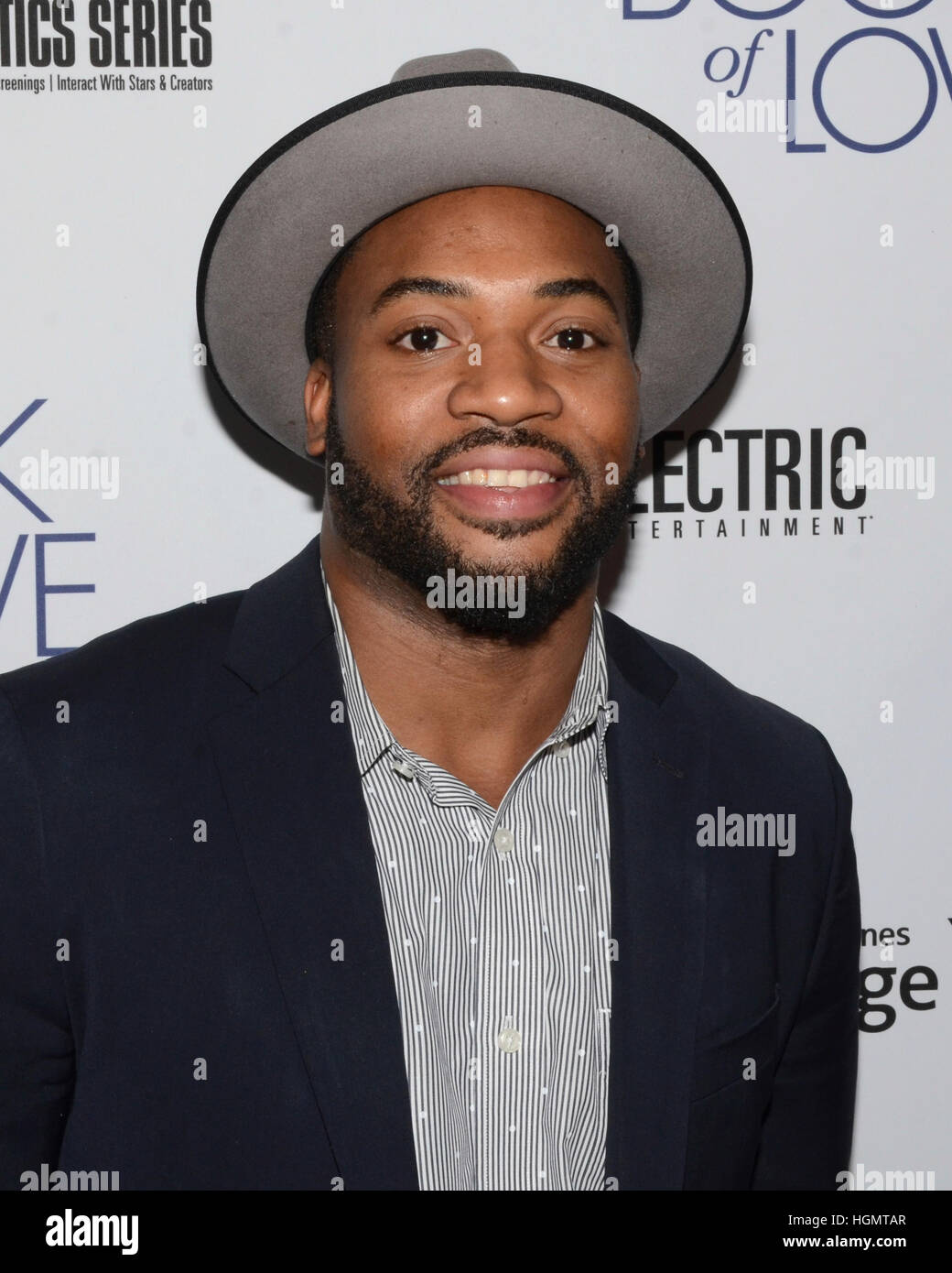Tarik Lowe arrives at the premiere of Electric Entertainment's "The ...