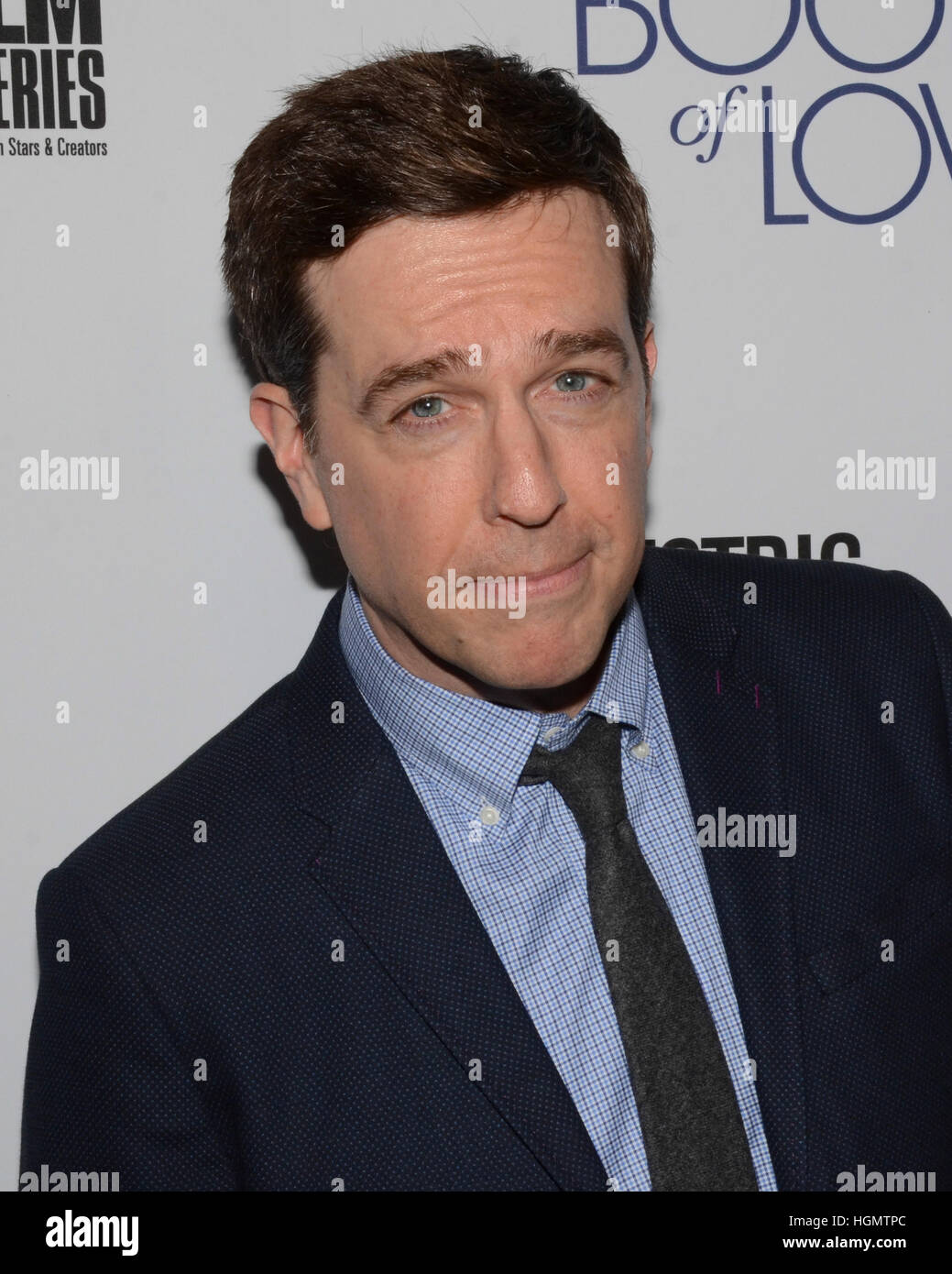 Ed Helms arrives at the premiere of Electric Entertainment's "The Book ...