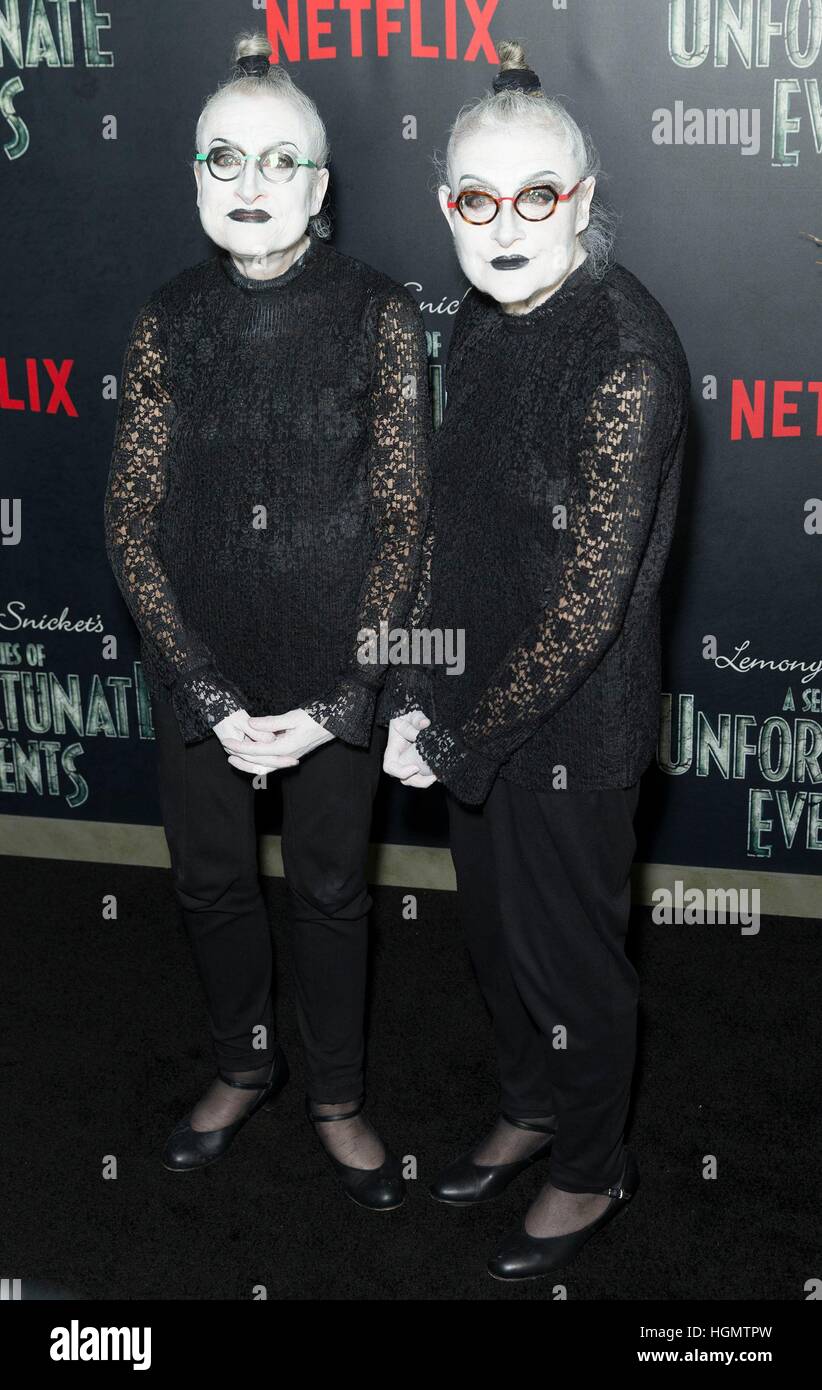 New York, USA. 11th Jan, 2017. Jackie Robbins, Joyce Robbins at ...