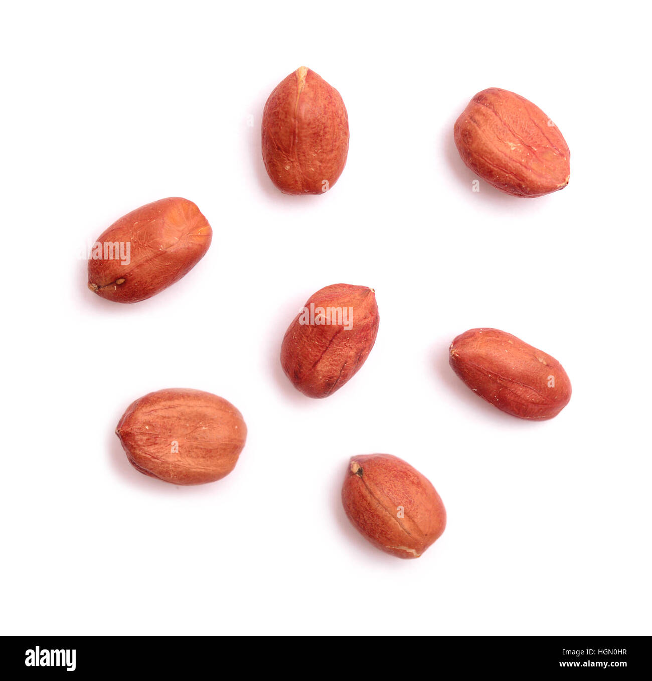 Top up view peanut Cut Out Stock Images & Pictures - Alamy