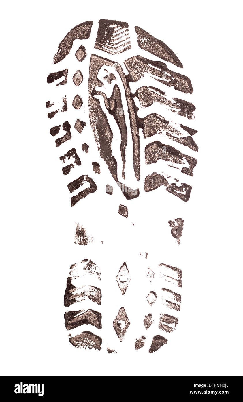 black print isolated on a white Stock Photo - Alamy