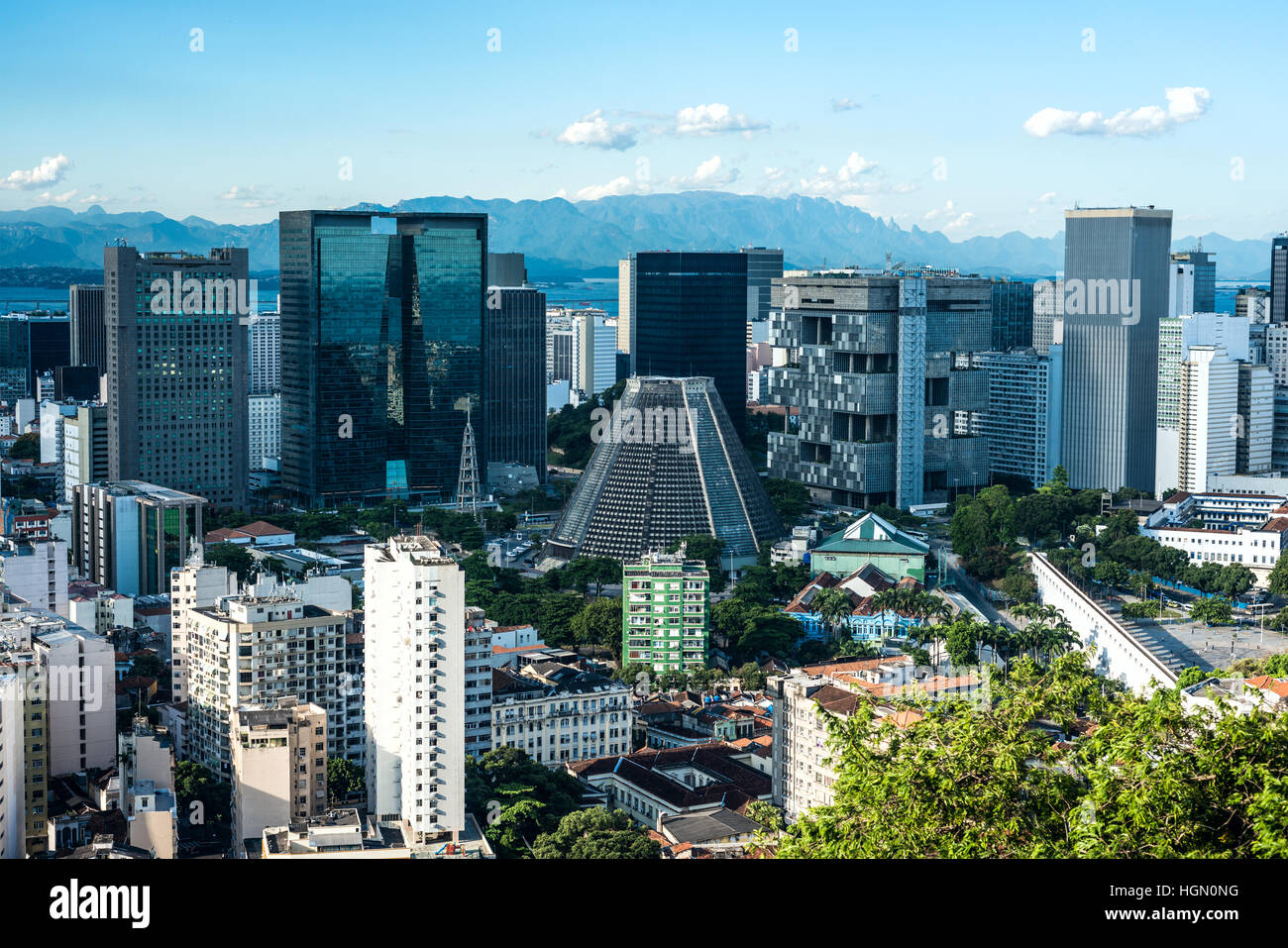 Metropolitan cathedral in Rio de Janeiro, Brazil Stock Photo - Alamy