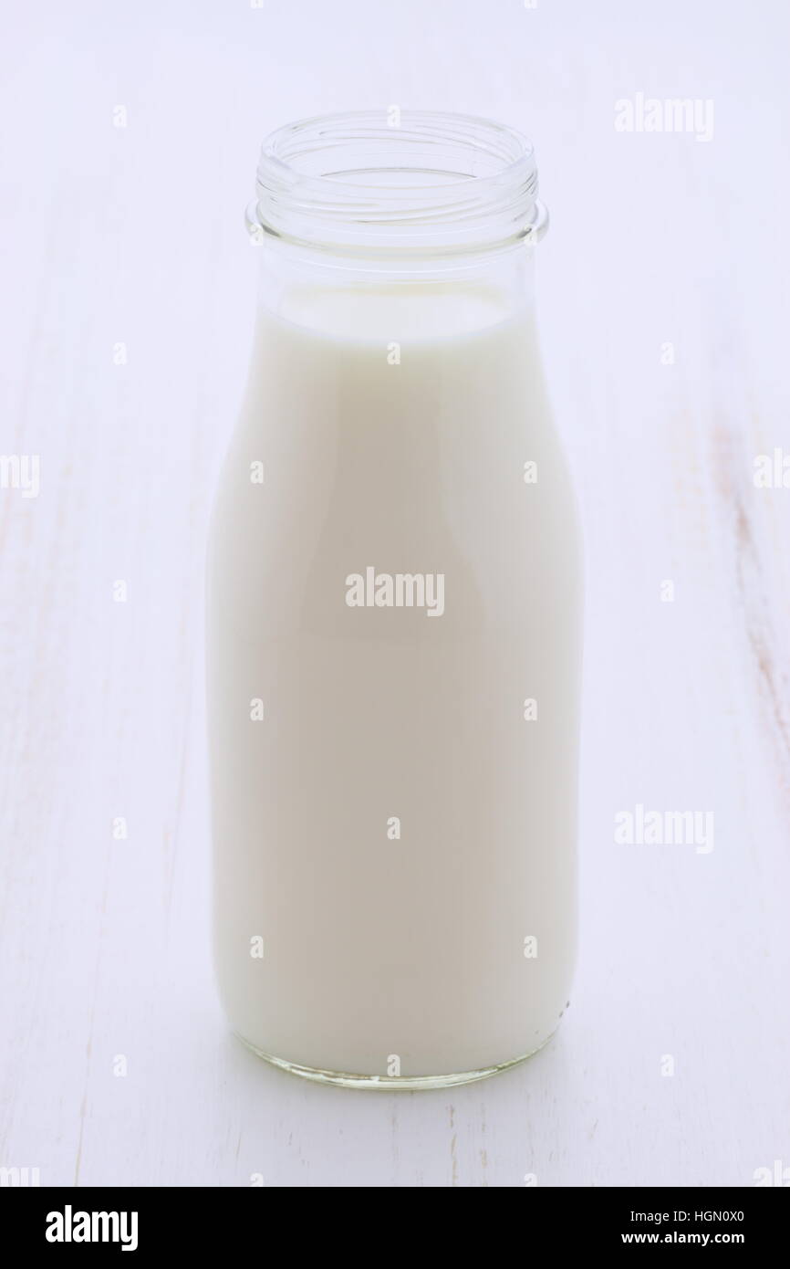 Delicious fresh milk, one of the primary sources of nutrition Stock ...
