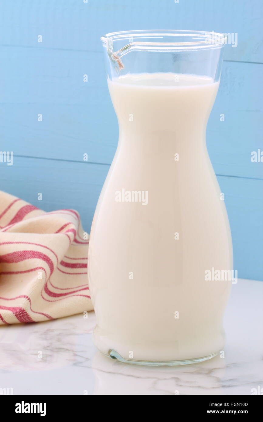 Delicious fresh milk, one of the primary sources of nutrition on ...