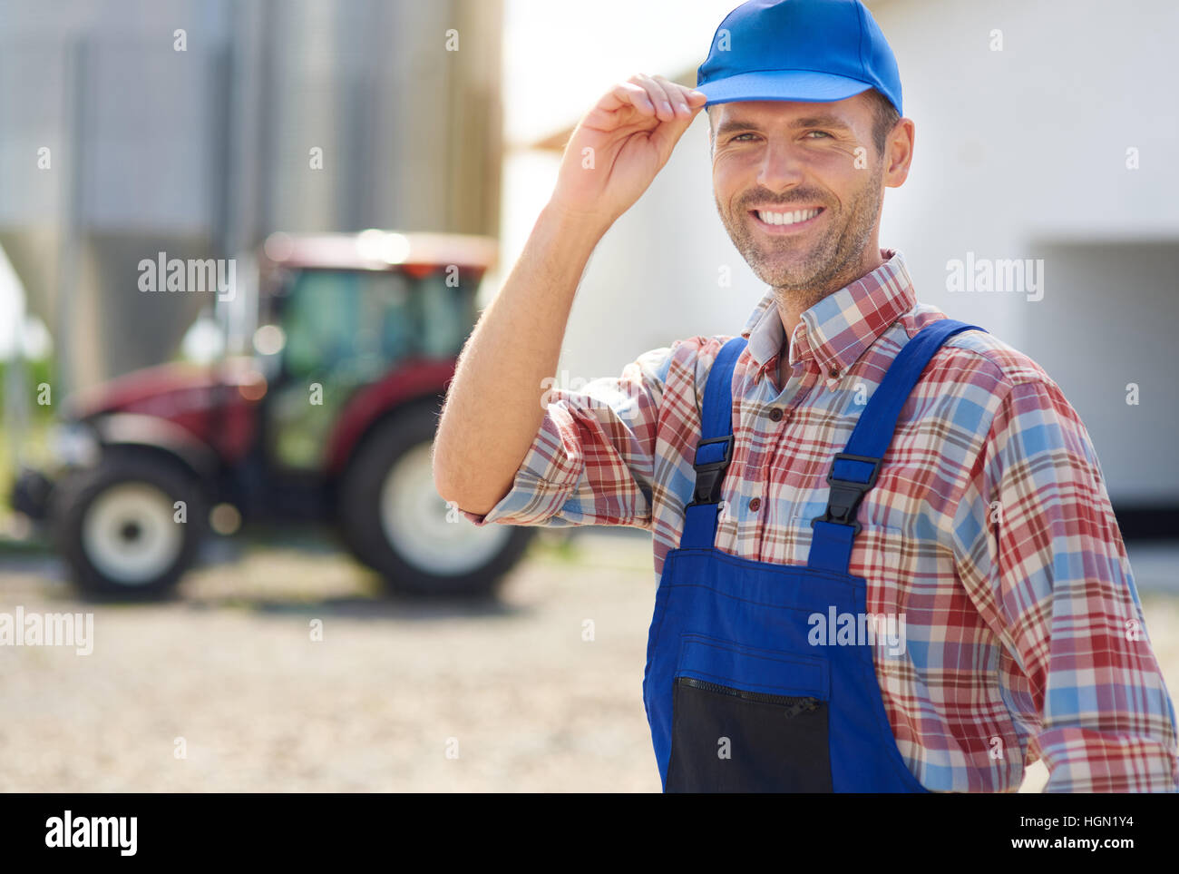 Big farmer hi-res stock photography and images - Alamy