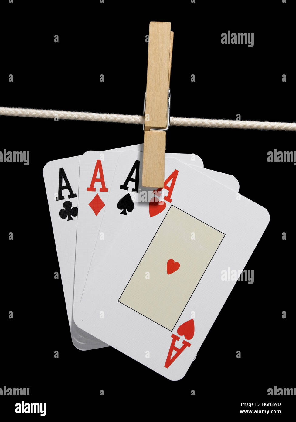 Isolated aces hi-res stock photography and images - Alamy