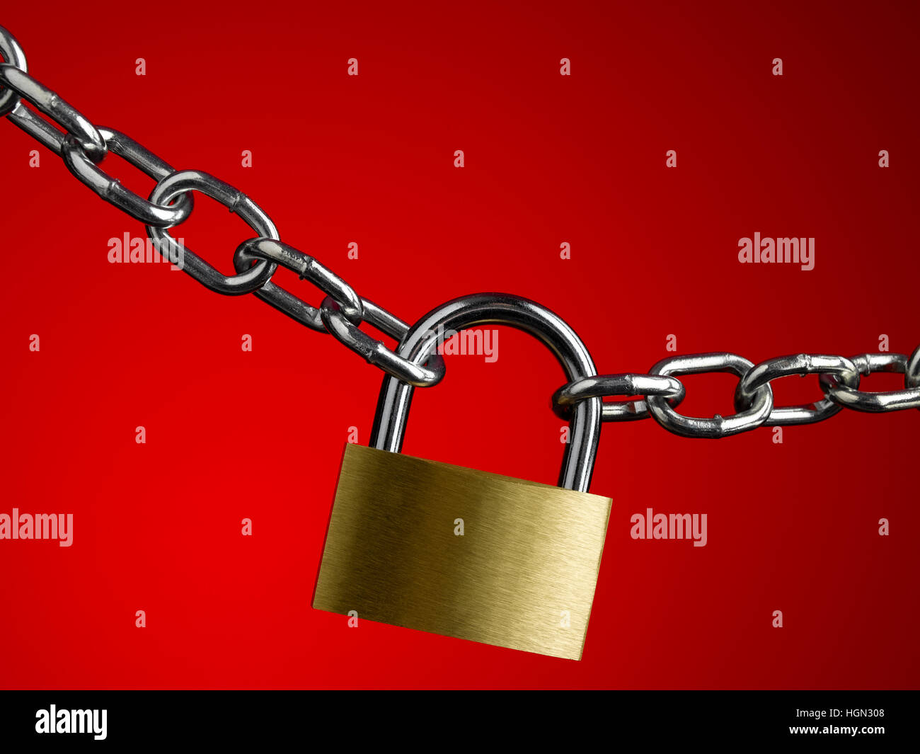 Padlock chain hi-res stock photography and images - Alamy