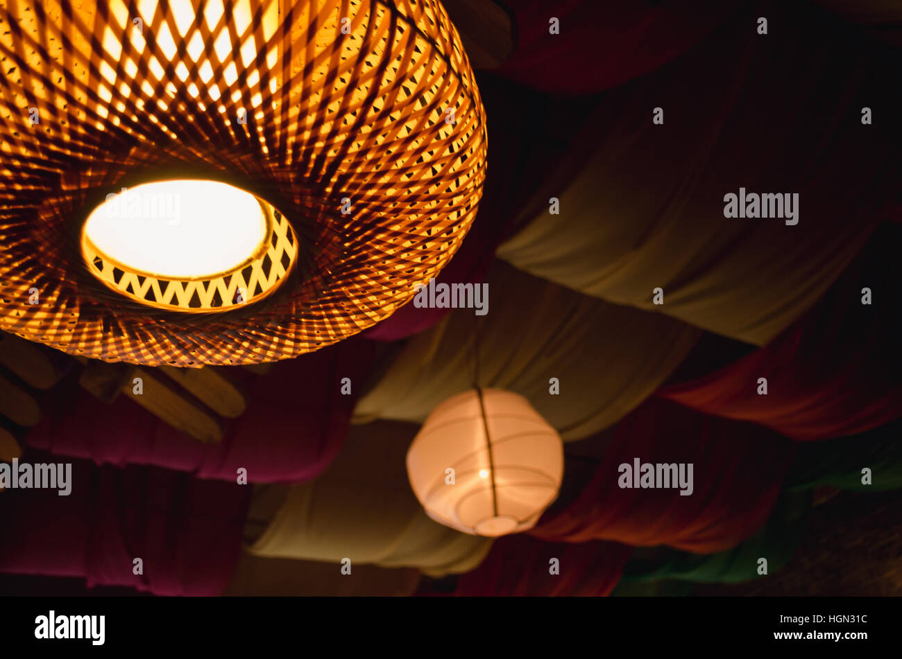 Fabric ceiling hi-res stock photography and images - Alamy