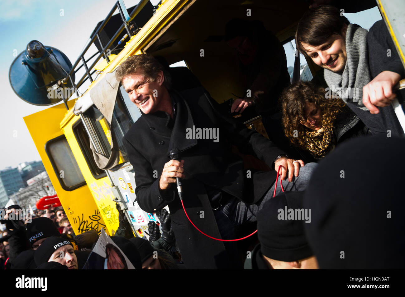 Fall Of The Berlin Wall David Hasselhoff