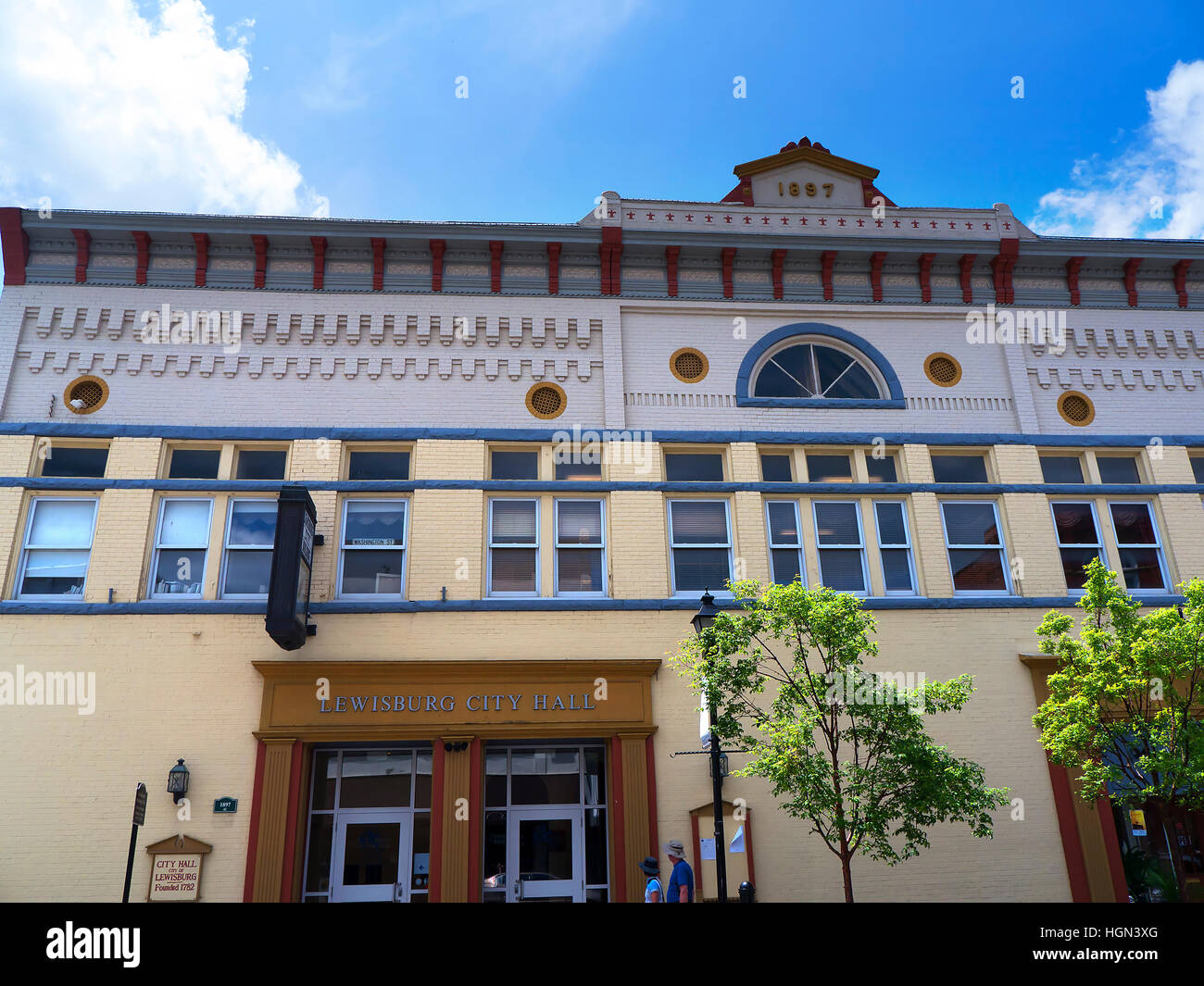 The beautiful city of Lewisburg West Virginia Stock Photo - Alamy