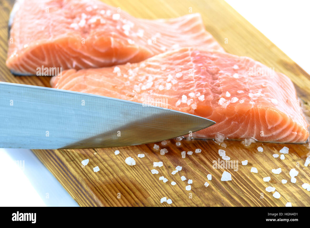 Salmon patches hi-res stock photography and images - Alamy