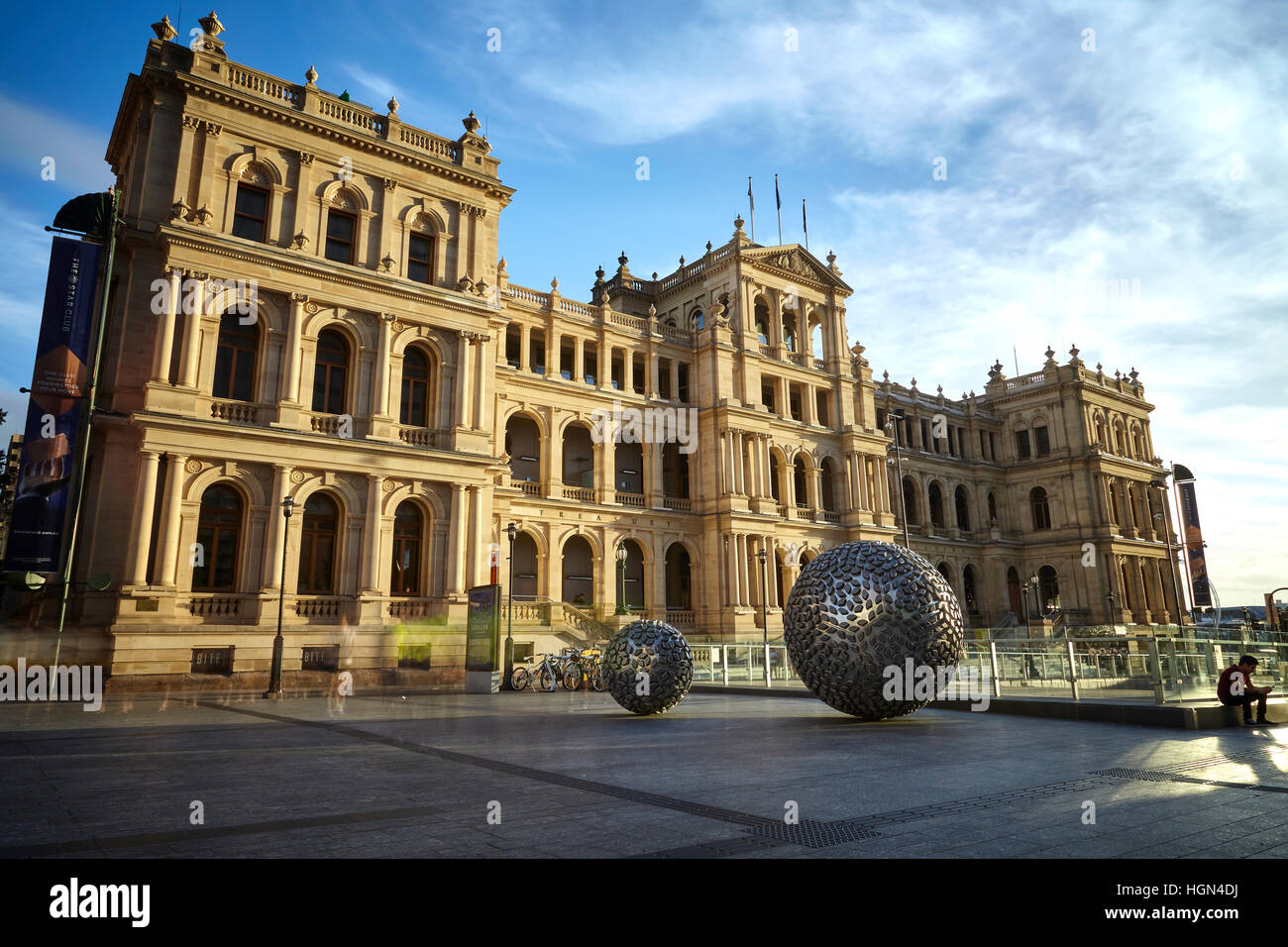 Brisbane treasury building hi-res stock photography and images - Alamy