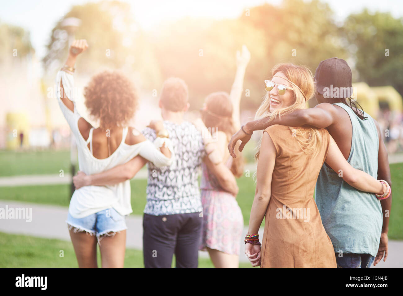 Great fun during festival hi-res stock photography and images - Alamy