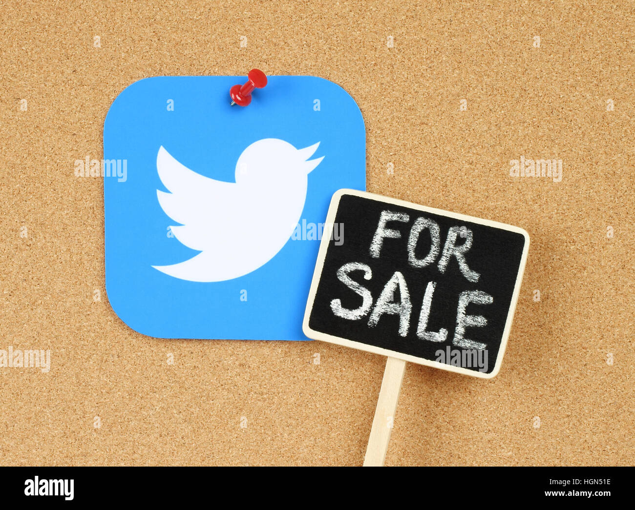 Vintage Twitter Icon