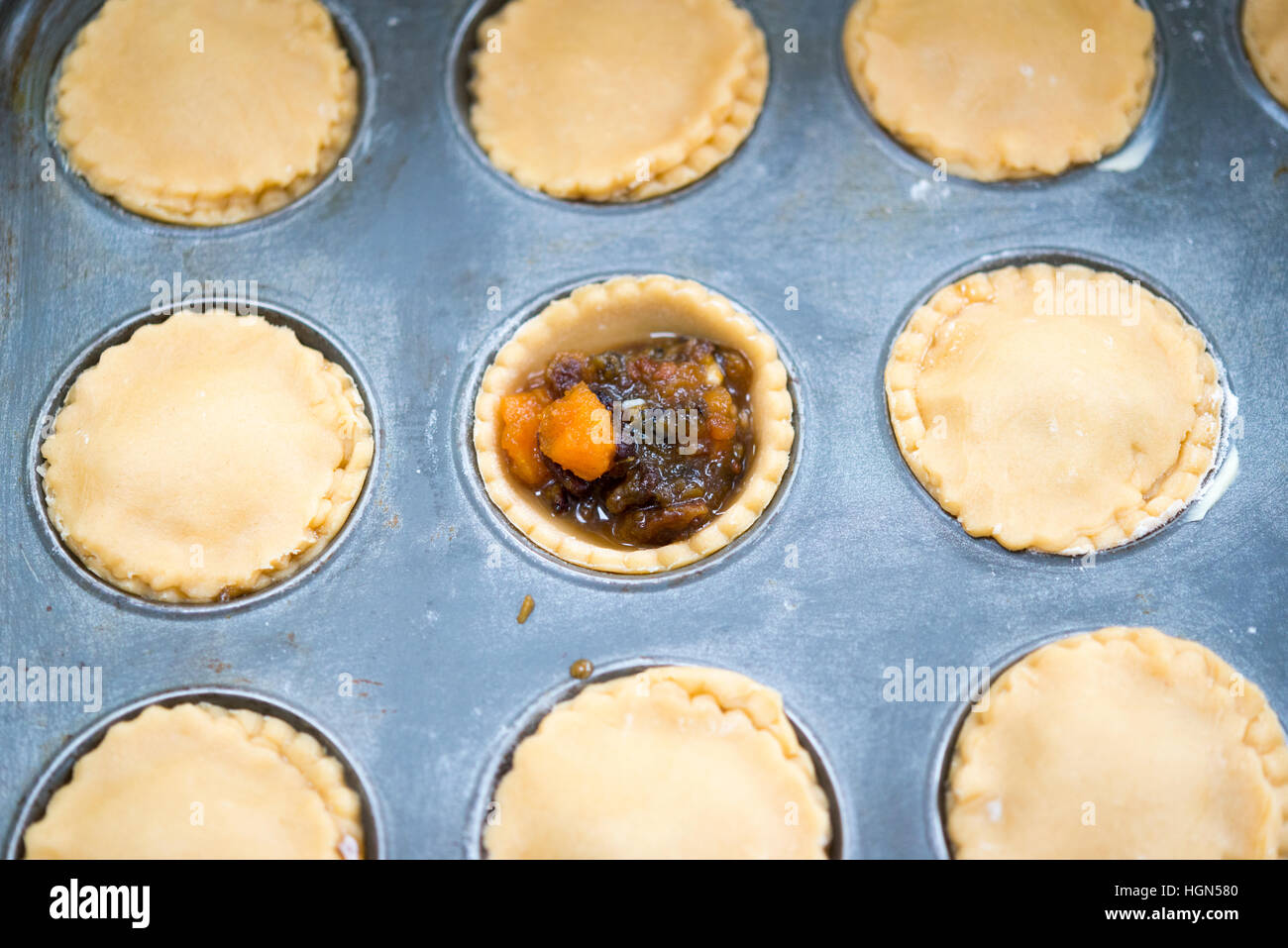Preparation of pies hi-res stock photography and images - Alamy