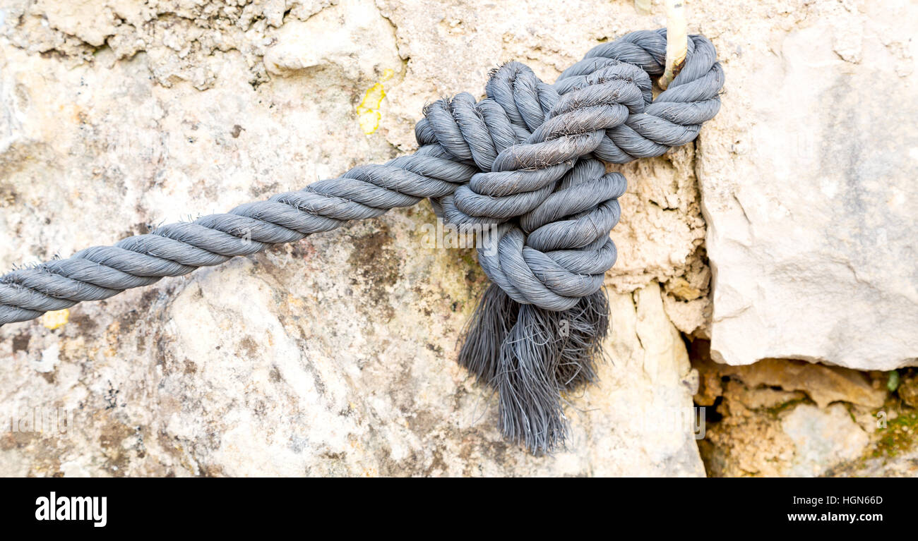 cord rope nautical cable like strong connection concept background ...