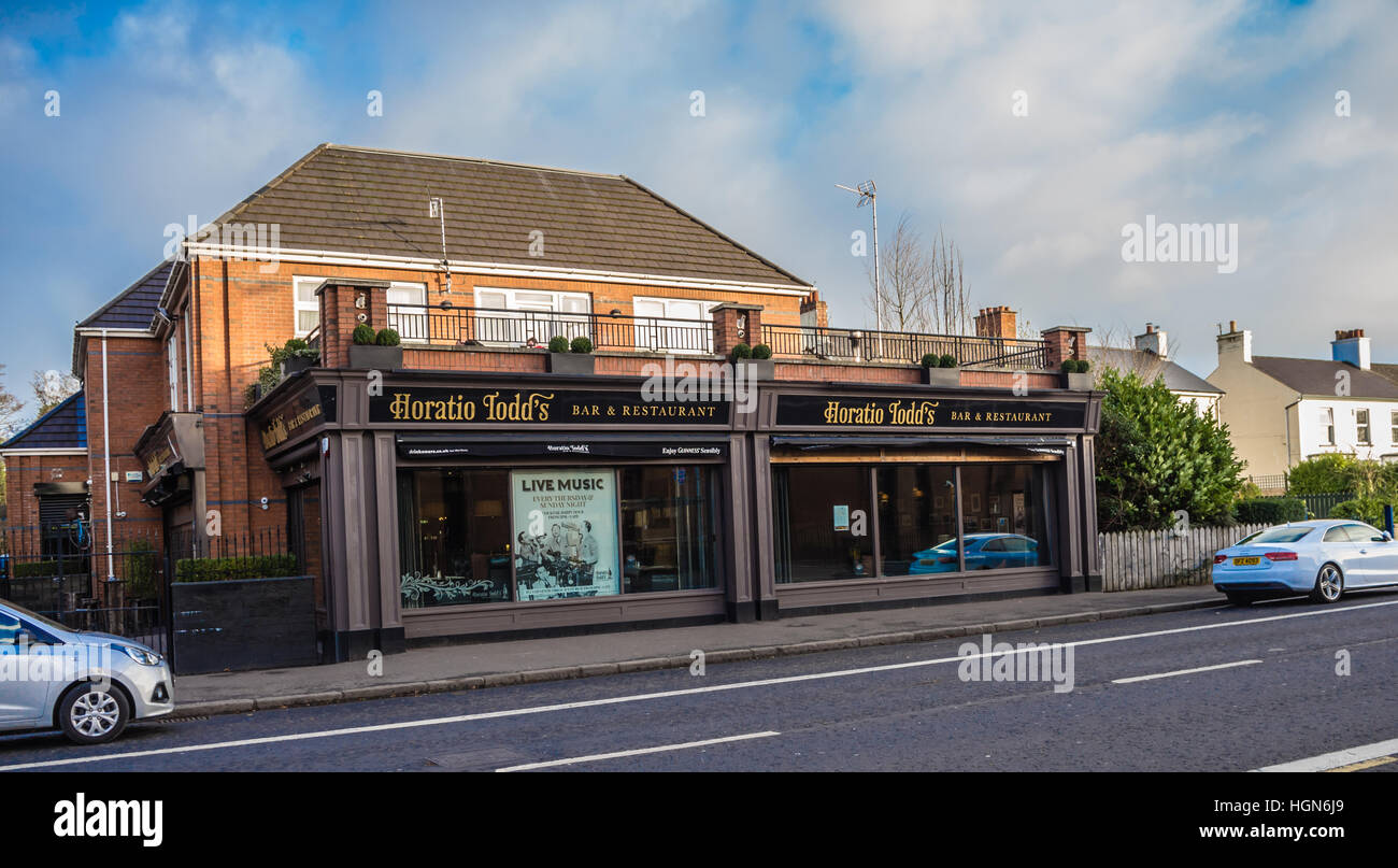 Horatio Todd's in Ballyhackamore Stock Photo - Alamy
