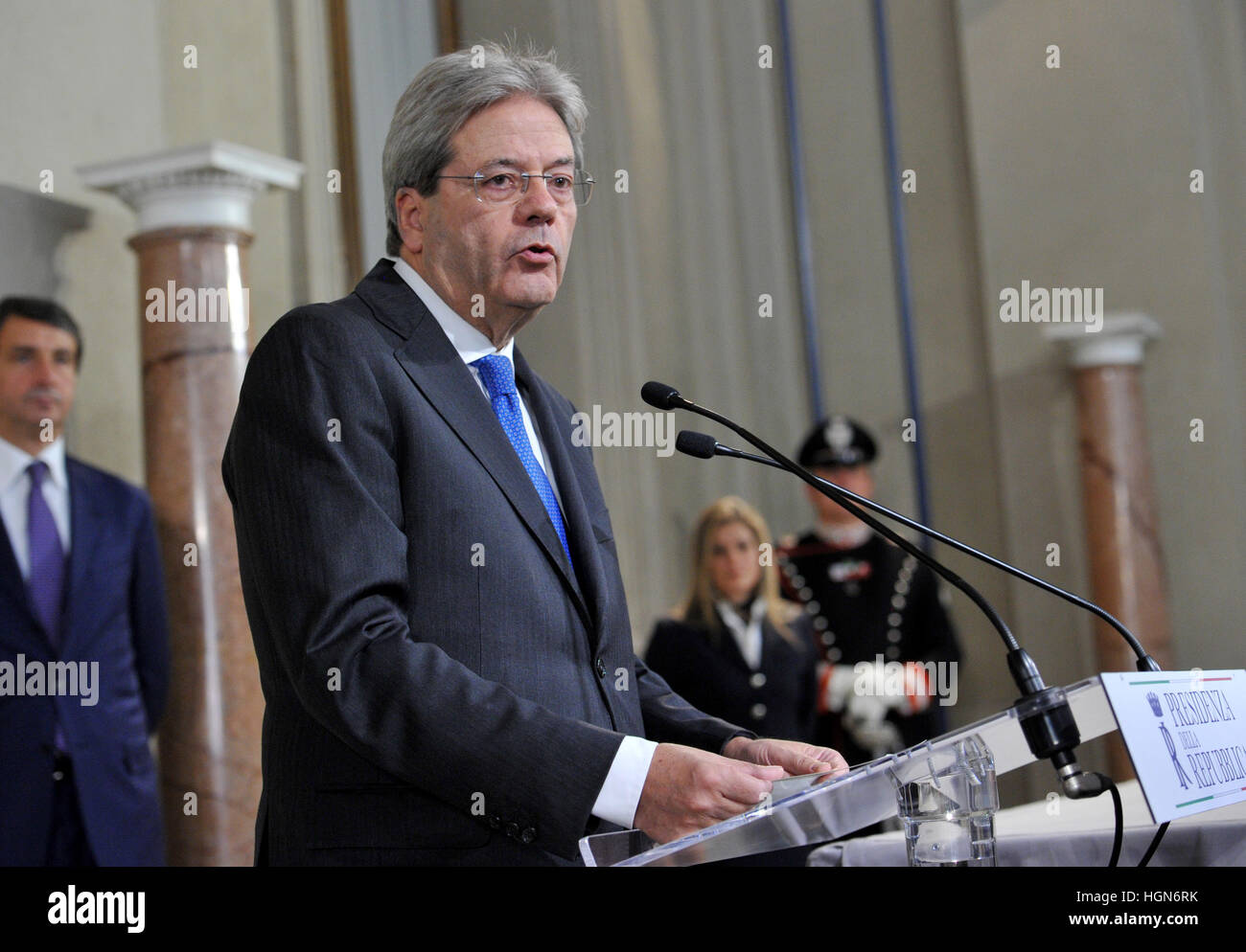 Italian foreign minister hi-res stock photography and images - Alamy