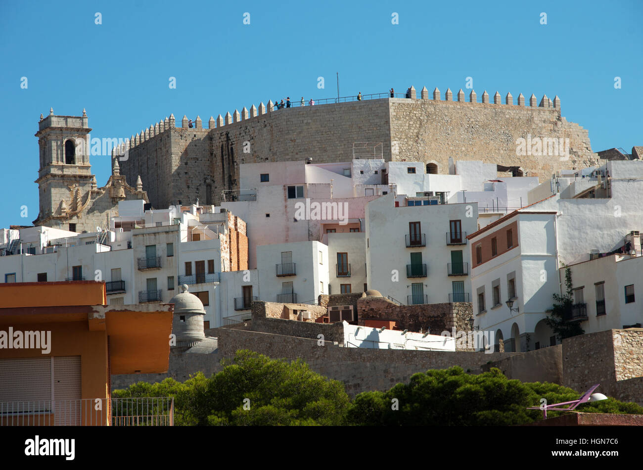 Peniscola castle hi-res stock photography and images - Alamy