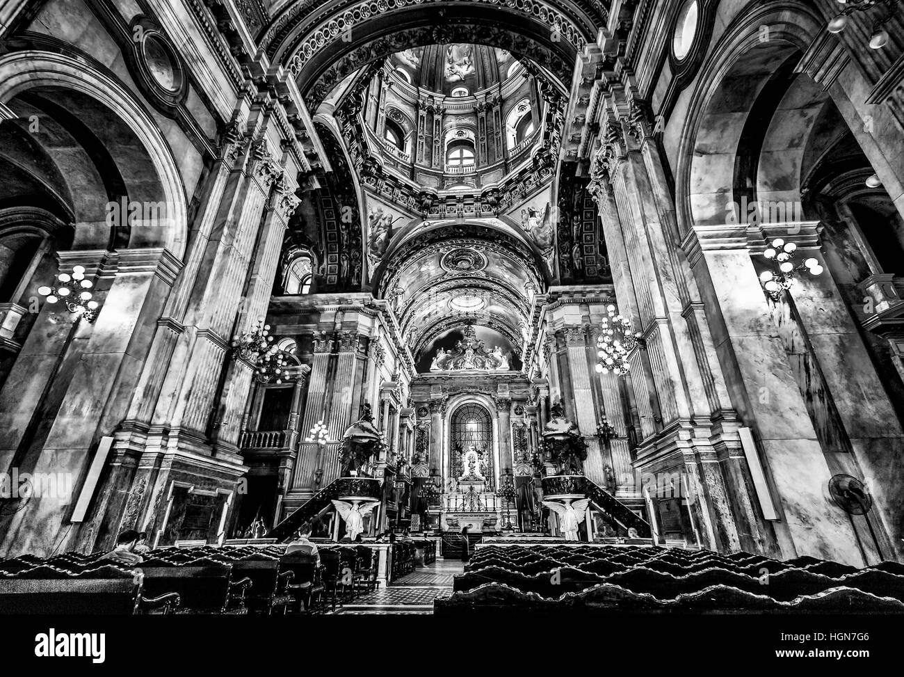 Our Lady of the Candelaria church Stock Photo - Alamy