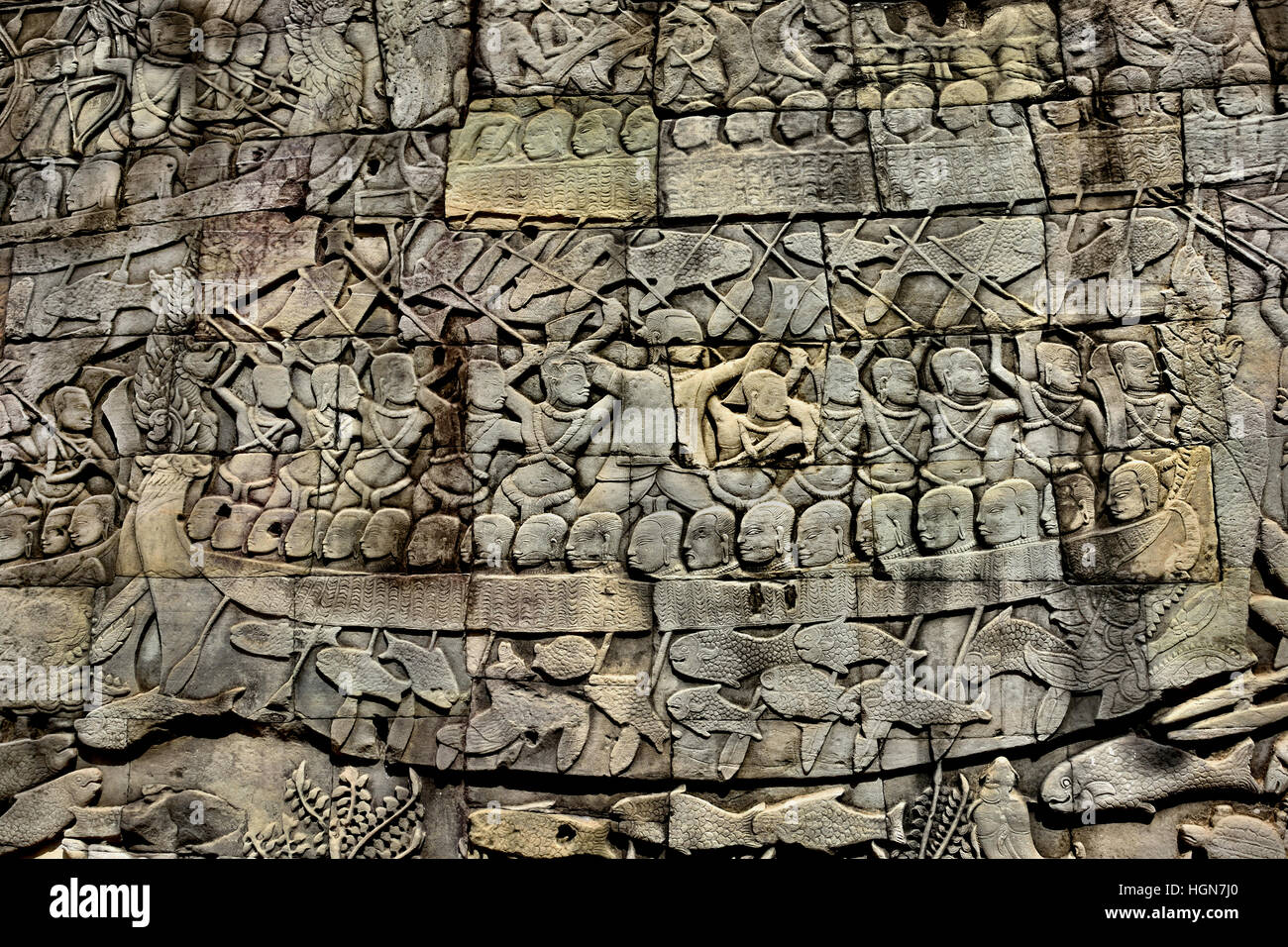 The Bayon 12th or early 13th century as the official state temple of ...