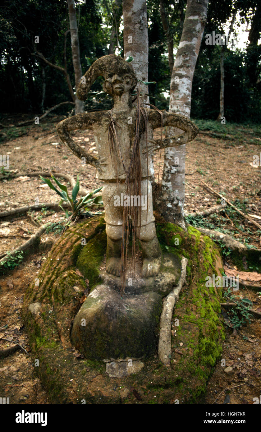 Osogbo Nigeria Osun-Osogbo Sacred Grove Regarded As The Goddess Osun ...