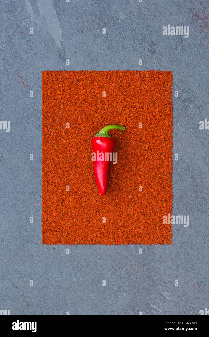 Chilli pepper powder hi-res stock photography and images - Alamy