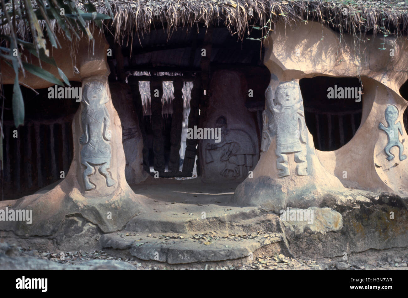 Osogbo Nigeria Osun-Osogbo Sacred Grove Regarded As The Goddess Osun ...