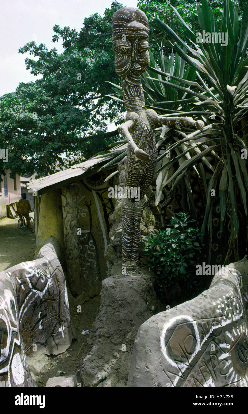 Osogbo Nigeria Osun-Osogbo Sacred Grove Regarded As The Goddess Osun ...