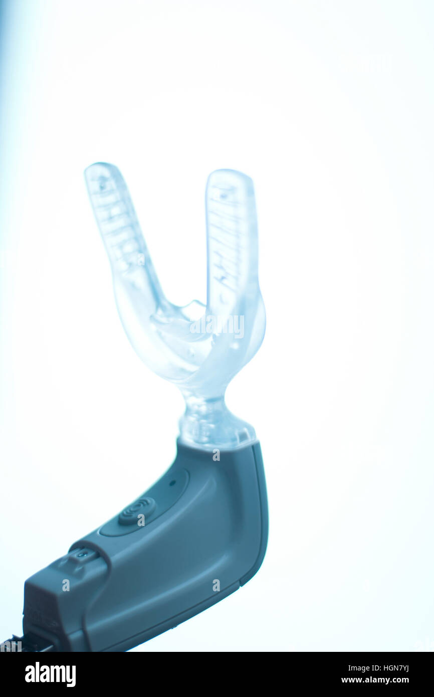 Teeth invisible brackets orthodontic dental tooth vibrator to ...