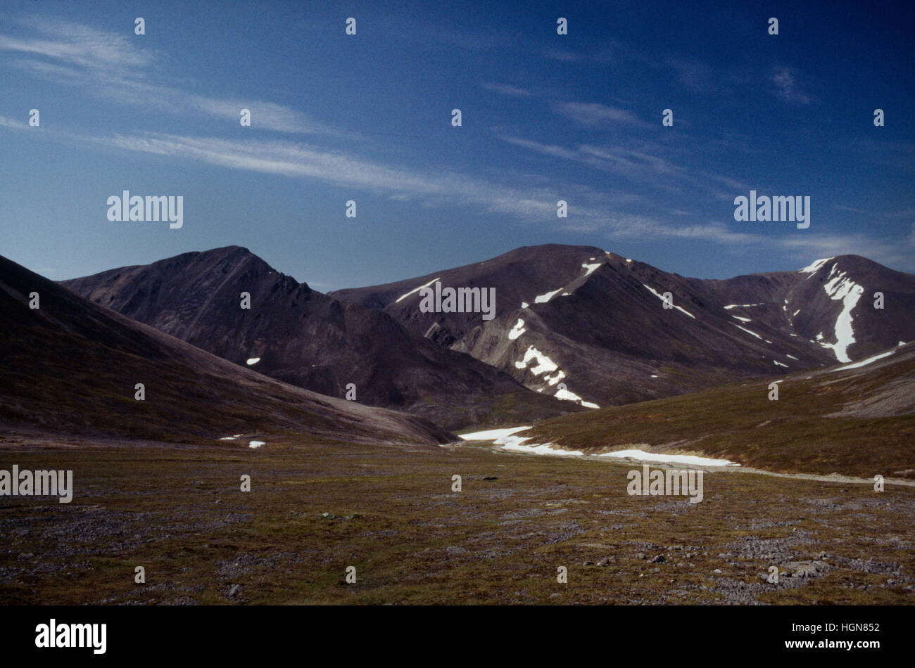 Chukotka Russia Provideniya View Of Tundra Stock Photo - Alamy