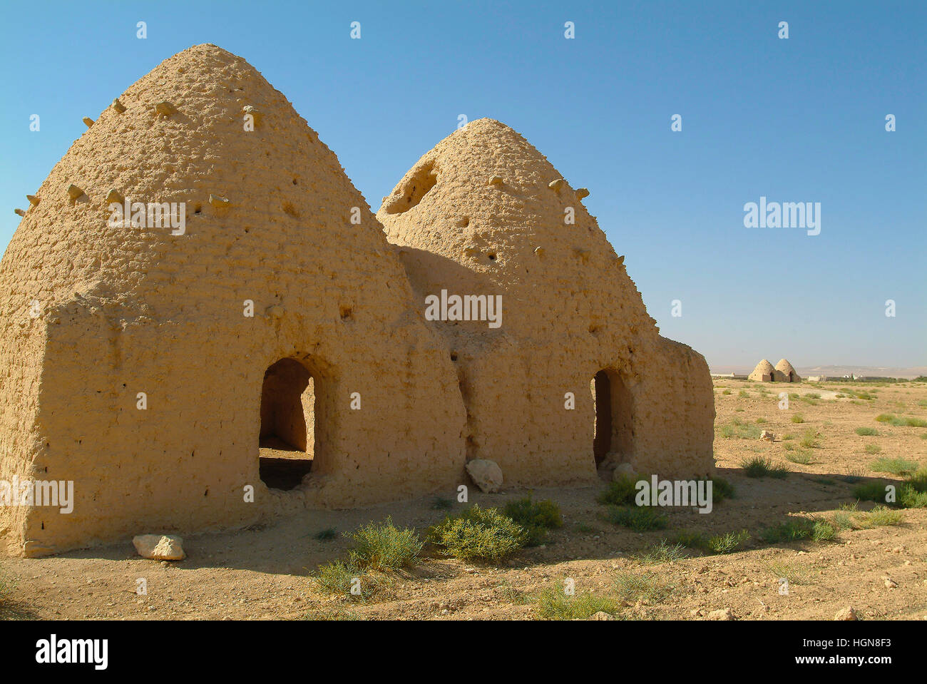 Syria old House with roofs at Dome Stock Photo - Alamy