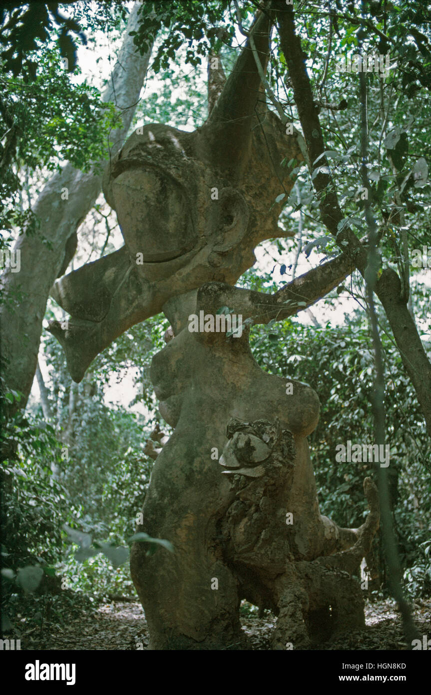 Osogbo Nigeria Osun-Osogbo Sacred Grove Regarded As The Goddess Osun ...