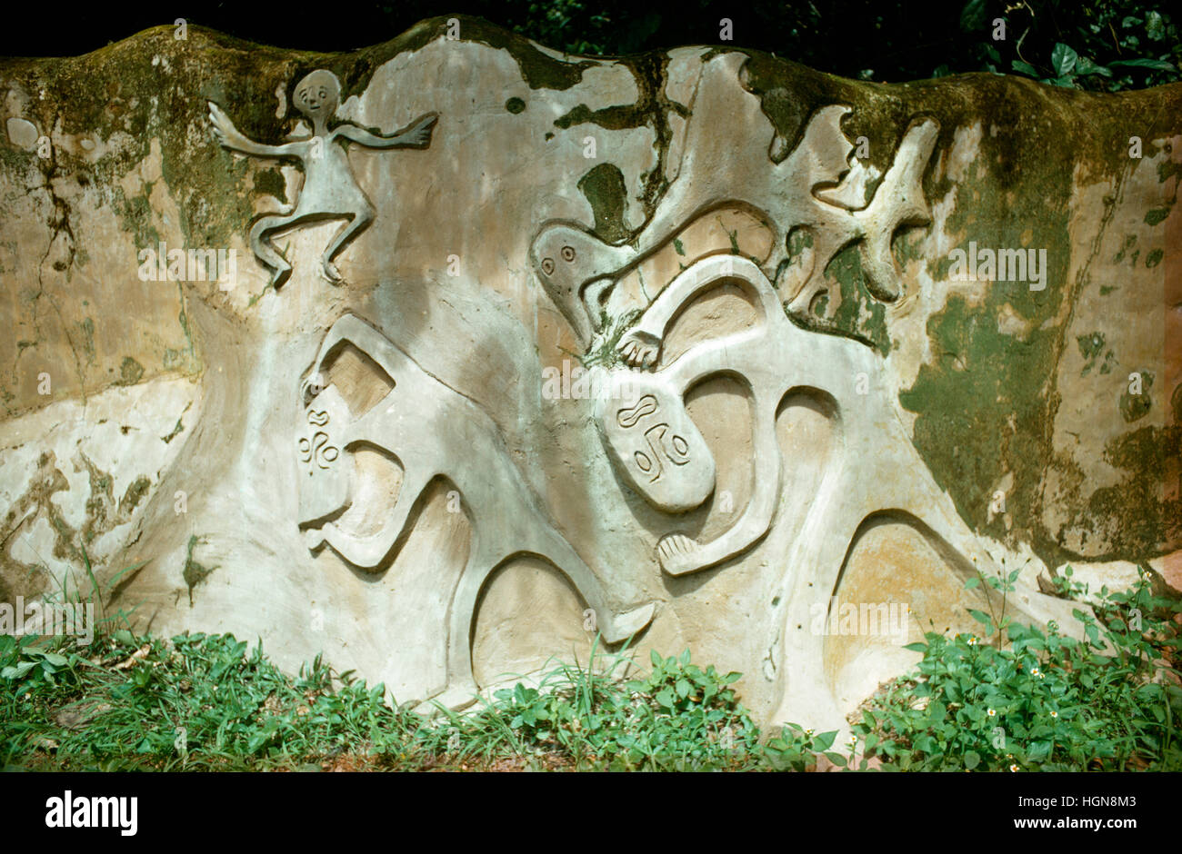 Osogbo Nigeria Osun-Osogbo Sacred Grove Regarded As The Goddess Osun ...