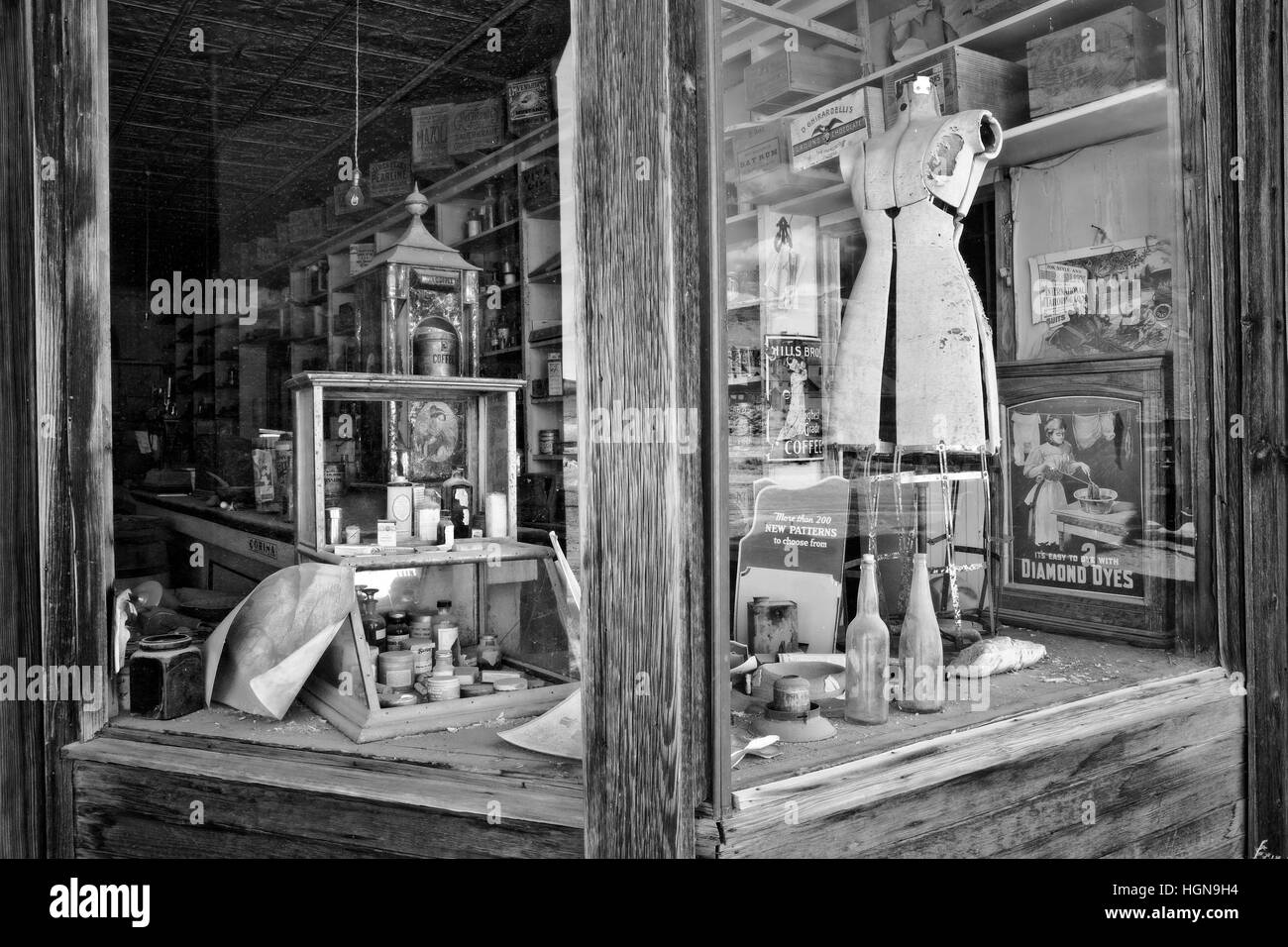 Ghost window historic Black and White Stock Photos & Images - Alamy