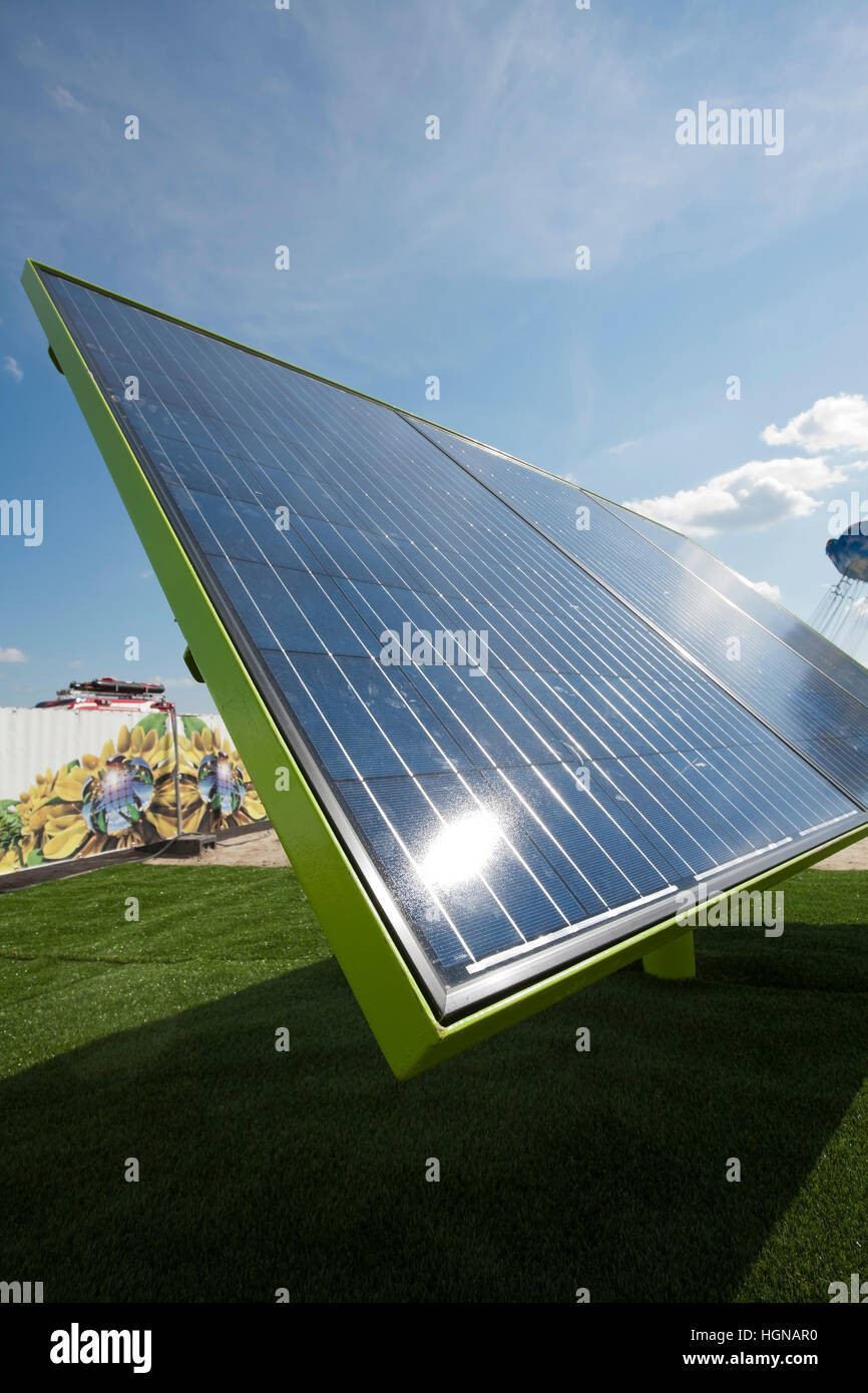 solar panels for electricity production, Lappeenranta Finland Stock ...