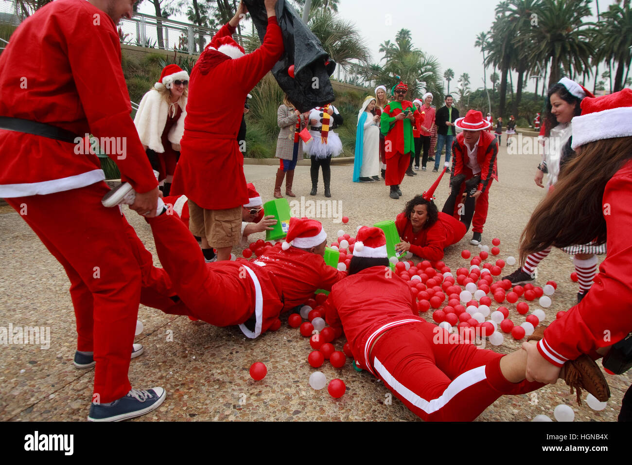 SantaCon Los Angeles 2016 Featuring: Atmosphere Where: Los Angeles ...