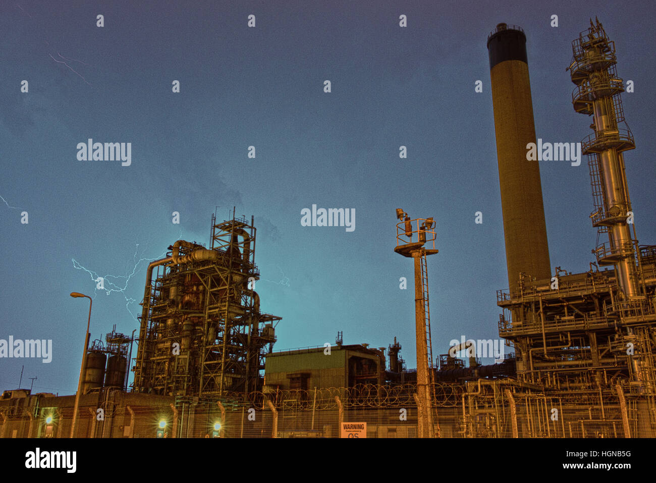 Thunder Lightning Storm Now Demolished High Resolution Stock ...