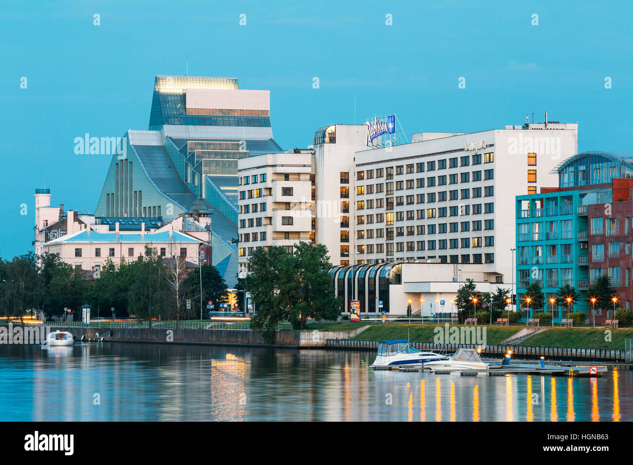Riga bank building hi-res stock photography and images - Alamy