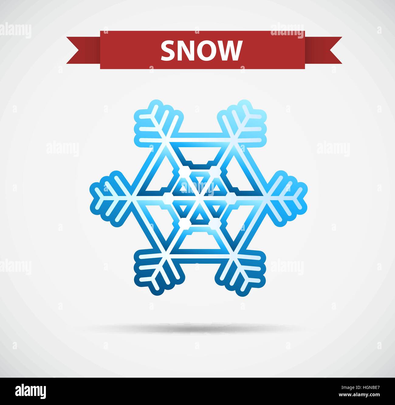 Symbol design for snow illustration Stock Vector Image & Art - Alamy